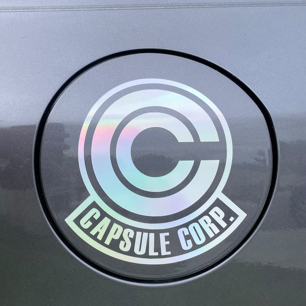 Vinyl Capsule Corp Logo Decal - Etsy