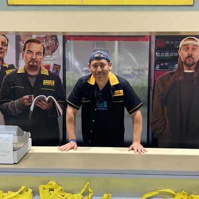 Clerks III Quick Stop Groceries Uniform Front Patch Embroidered Sew on ...