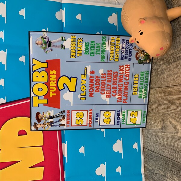 Toy Story Food Labels, Toy Story Food Cards, Instant Download ...