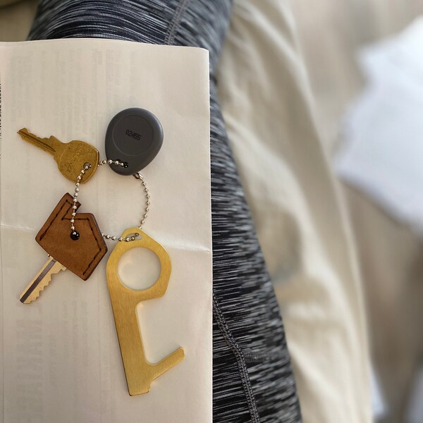 Leather House Key Topper, Key Cap, Home Key Topper, Key Cover ...