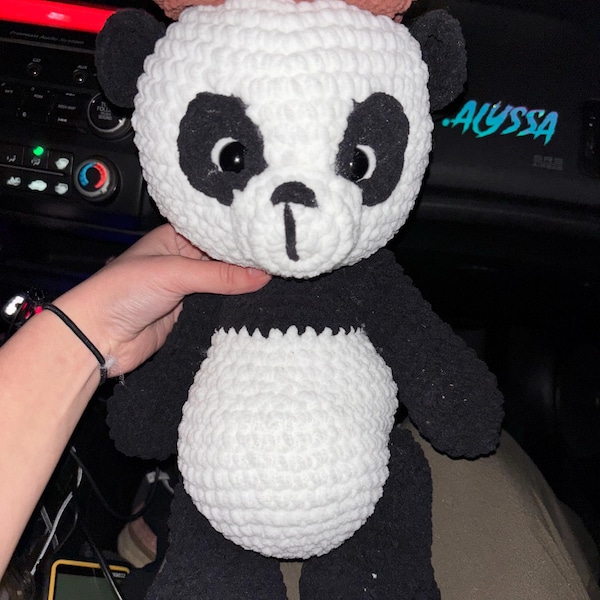 Crochet Panda Pattern, Amigurumi Panda Pattern PDF in Eng, Cute Bear ...