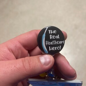 SPD Tech Badge Reel SPD Technician Badge Holder Sterile - Etsy