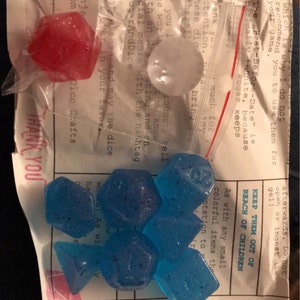 Polyhedral Sugar Dice Set | Etsy