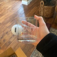 Benshot Golf Ball Rocks Glass - Etsy