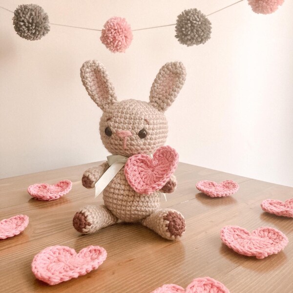 Rustic Bunny Crochet Pattern - Etsy