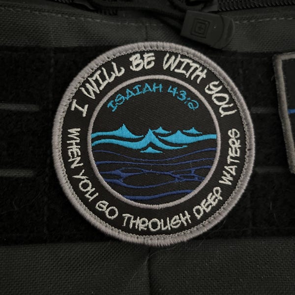 Iron Sharpens Iron - Tactical Scripture Christian Overland Patch 3 ...