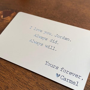 Wallet Insert Card, Gifts for Him, Customized Wallet Card, Personalized ...