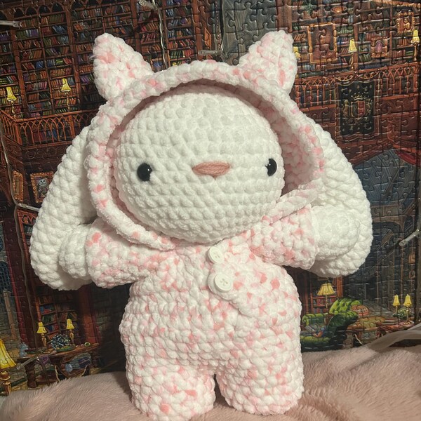 9 in 1 Pajama Bunny Crochet Pattern - Etsy