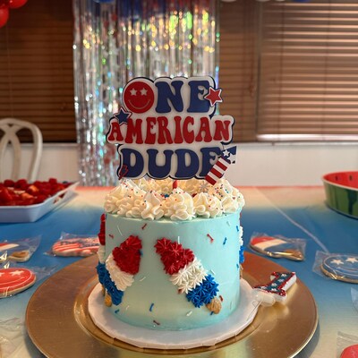 One Love Cake Topper , One Love First Birthday Party , First Birthday ...