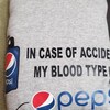 Pepsi Addiction Hoodie, in Case of Accident My Blood Type is Pepsi ...