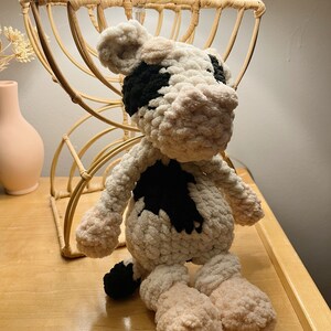 MINI Clemmie Cow Knotted Lovey Crochet Cow PATTERN - Etsy
