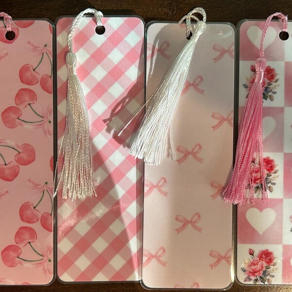 Cloud-themed Bookmarks Set or Individual Just One More Chapter Bookmark ...