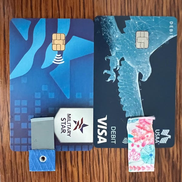 Aloha - Credit Card Pull Tab, Card Organizer, Gift for Her, Holiday ...
