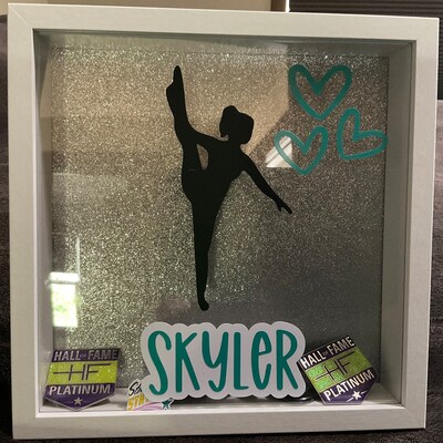 Dancer Shadow Box Pin Storage Pin Collection Tap, Ballet, Jazz ...
