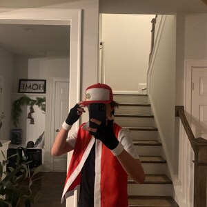 POKEMON GO Trainer Red Cap Nintendo Embroidered Hat Anime - Etsy