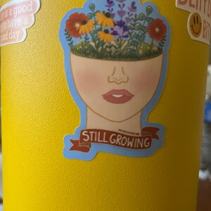Still Growing Sticker Stickers for Hydroflask Laptop - Etsy