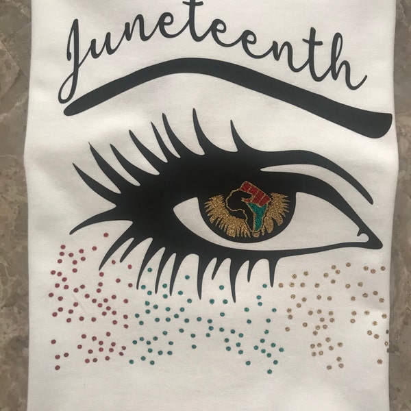 Juneteenth Eye Svg File, Layered for Cut in Vinyl With Cricut ...