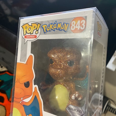Diamond Edition Shiny Charizard Custom Funko Pop Figure - Etsy