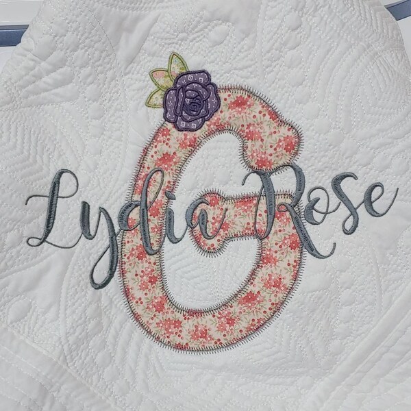 Rose Machine Embroidery Applique Design - Etsy