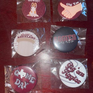 Custom School Button Bundle - Etsy