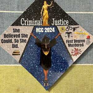 Graduation Cap Topper Label/ Breaking Generational Curses/1st ...