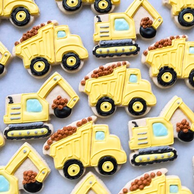 Excavator Truck Cookie Cutter and Fondant Cutter and Clay - Etsy