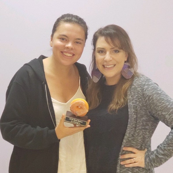 Donut Trophy - Doughnut Lover Gift, Funny Police Gift, Policeman Trophy ...