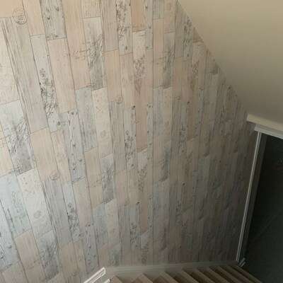 Wood Panel Pattern Wallpaper Latina, Vintage Wallpaper Peel and Stick ...