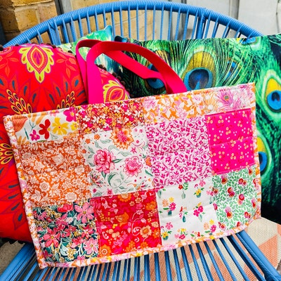 Liberty Fabric, Riviera Collection, Beach Hut Lasenby Cotton by the Fat ...