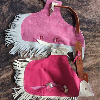 Custom Made Rodeo Chaps/ New/ Custom Leather /R Bar K - Etsy