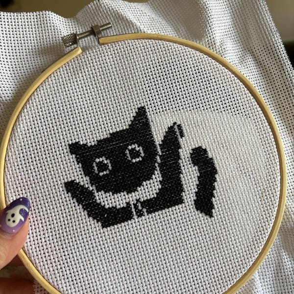 Gingerbread Man Cross Stitch Pattern Winter Cross Stitch Christmas ...