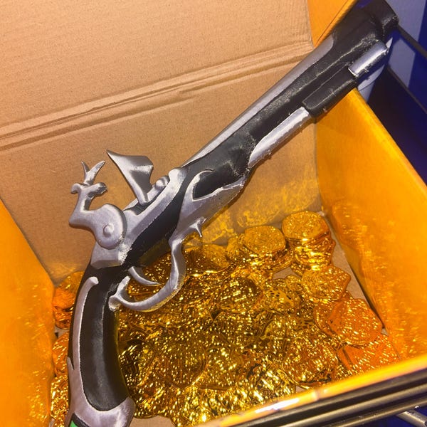 Full Size Sea of Thieves Crimson Crypt 3D Printed Throwing Knife - Etsy