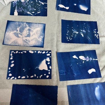 DIY Solar Printing Kit Craft Kit Cyanotype Kit Solar - Etsy Australia