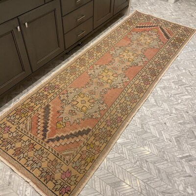 Vintage Narrow Runner 2x9 Oriental Runner Turkish Runner - Etsy