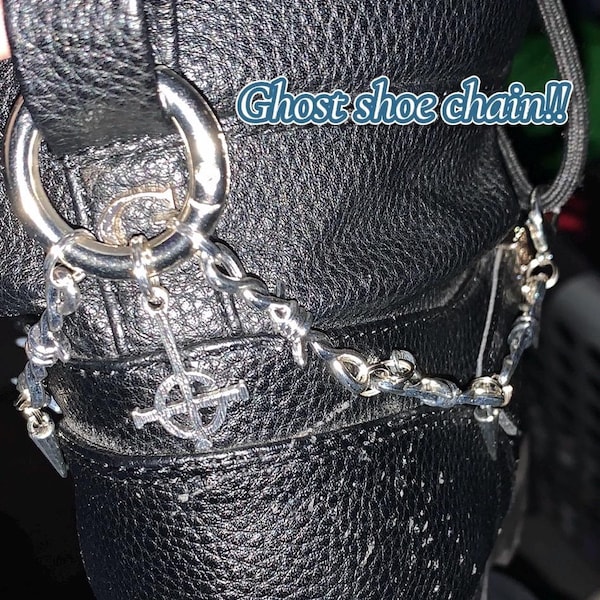 HIM Band Dm Barbed Wire Boot Chains - Etsy