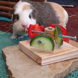 Rotating 4 Hay Balls for Rabbits Rabbit Hay Feeder Toy Bunny | Etsy