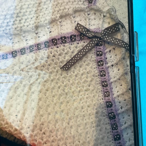 Digital PDF Crochet Pattern: Beautiful Snowdrop Baby Blanket Pattern ...