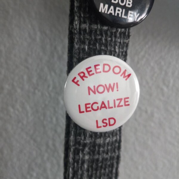 Freedom Now Legalize LSD 1.25 Inch Pin - Etsy