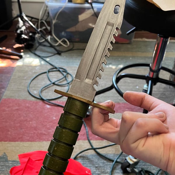 3D Print Model Replica of the Infinite Knife From the Resident Evil 2 ...