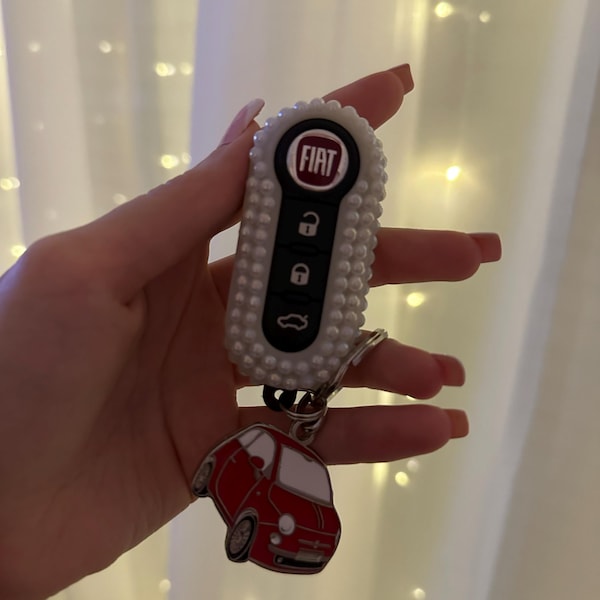 Fiat 500 Keycover - Etsy