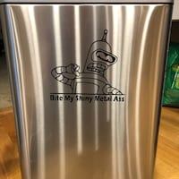 Futurama Bender Decal - Etsy