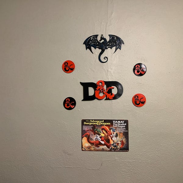 3D Dungeons and Dragons D&D Logo Sign - Etsy