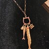 Vintage Solid 14k Yellow Gold Greek Key Cross, Christian Cross Pendant ...