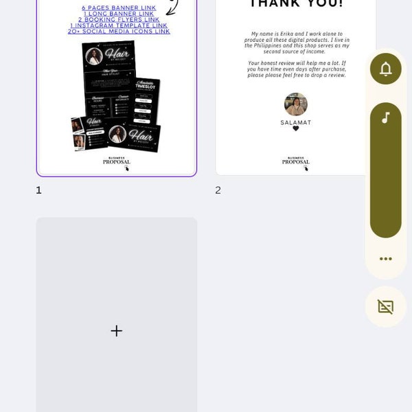 Instagram Business Card Back to Back Template, Hair Stylist Lash Nail ...
