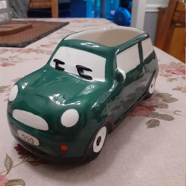 Ceramic Mini Cooper Plant Potters - Etsy