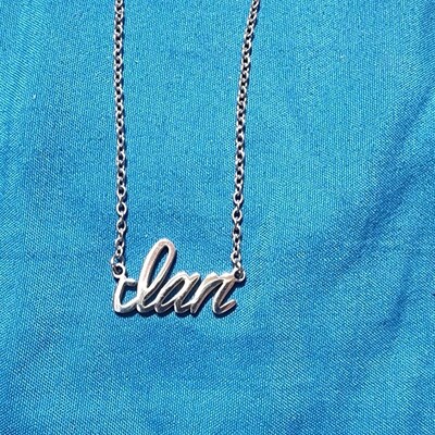 Custom Name Necklace, Sam Nameplate Necklace, Personalized Letter Name ...