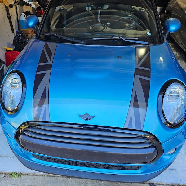 Panoramic Glass Roof Union Jack Graphics to Fit Mini U25 Countryman JCW ...