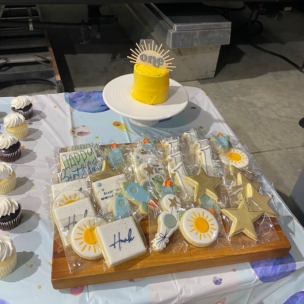 Sun Cake Topper, Boho Sun Cake Topper, First Trip Around the Sun ...