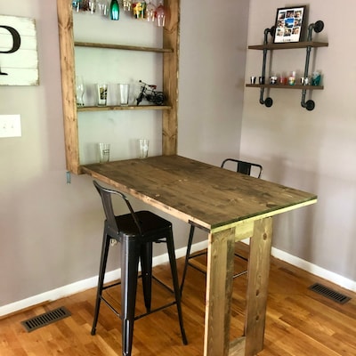 Murphy Bar, Wall Mount Bar, Hanging Bar, Liquor Cabinet, Murphy Table ...