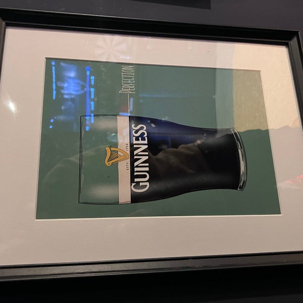 Perfect Guinness - A4 & A3 Print Sizes - Wall Art - Ireland - Guinness ...